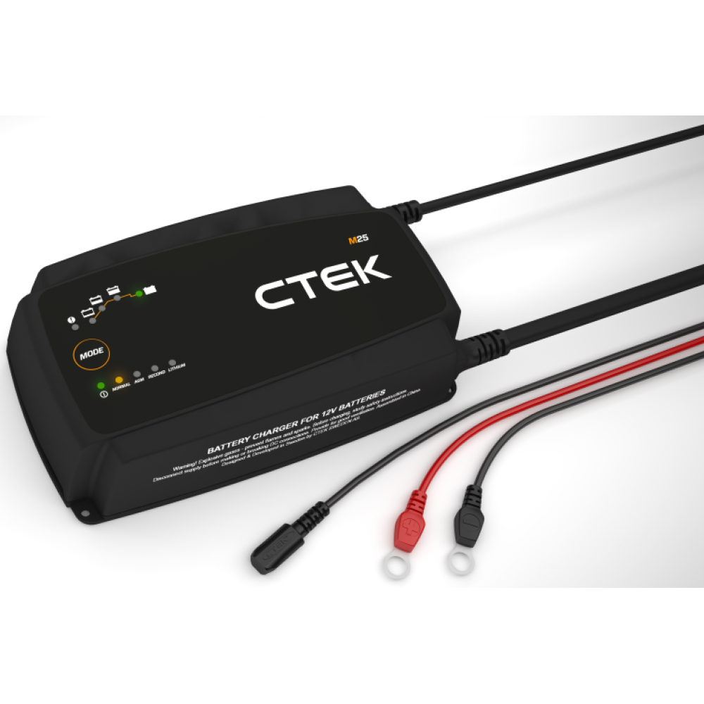 CTEK Akumulatoru lādētājs M25 akb lādētājs, 25A, 40-201
