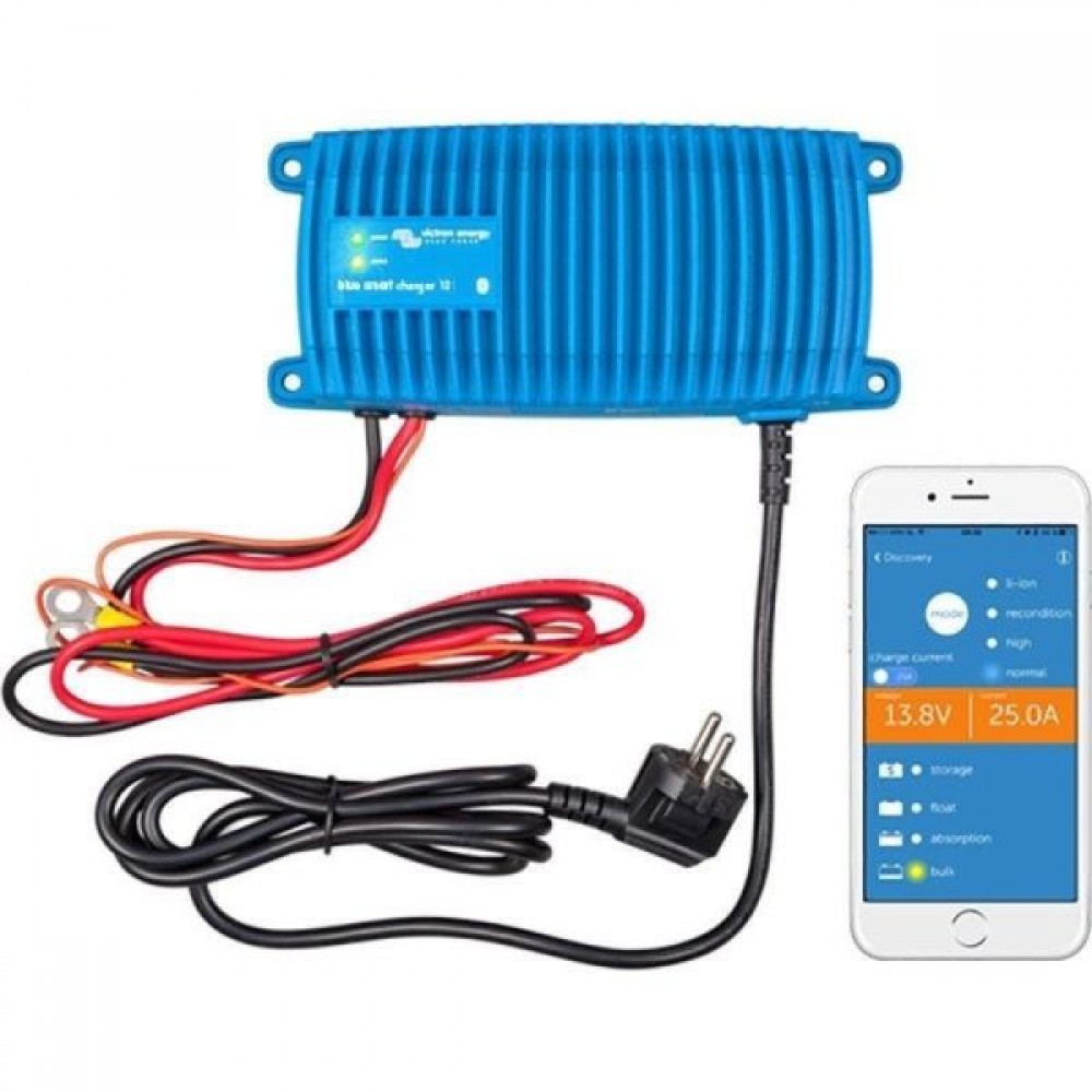 Victron Energy Akumulatoru lādētājs Blue Smart IP67 Charger 12V 25A (1 ...